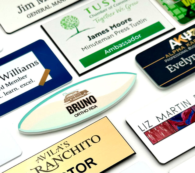Name Tags, Recognition Awards, Personalized Gifts
