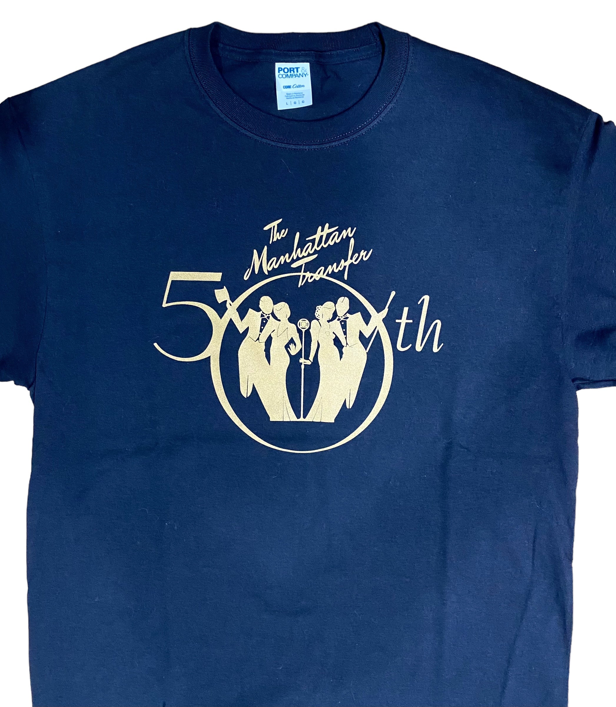 The Manhattan Transfer 50th Anniversary Logo Tee